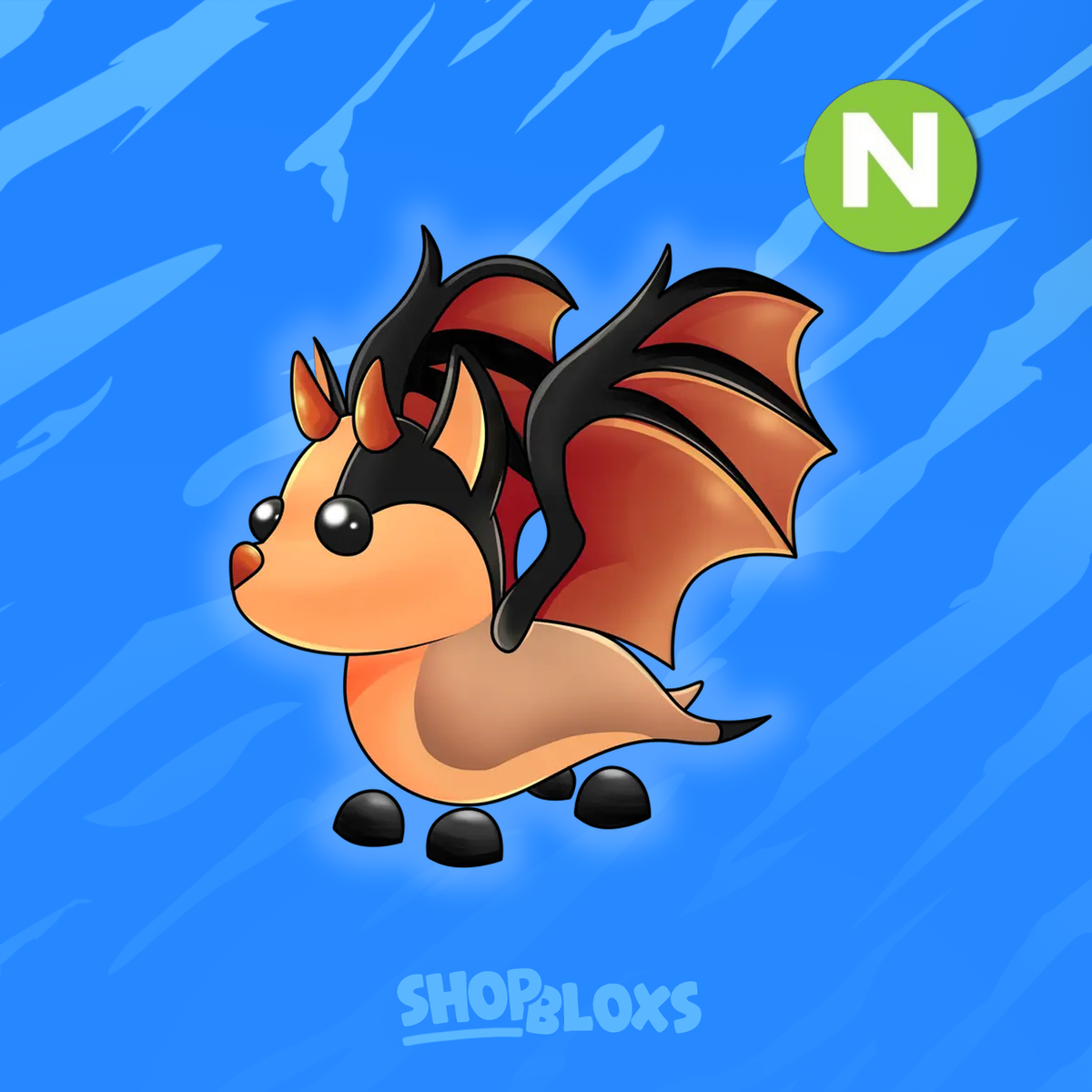 Neon Bat Dragon – Shopbloxs